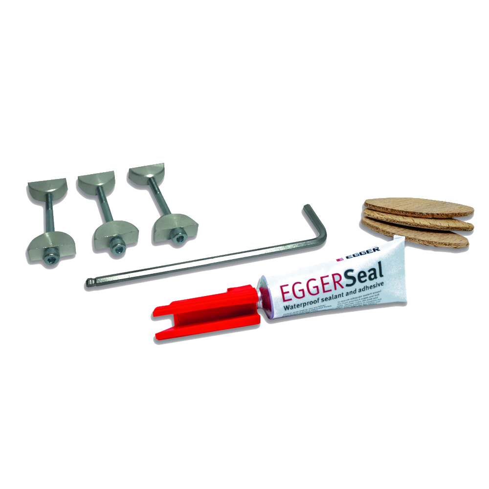 Egger Worktop Installation Kit For 16mm Worktops – Fittingsco LTD