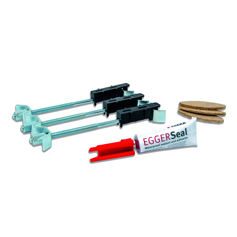 Egger Worktop Installation Kit For 25-38mm Worktops – Fittingsco LTD