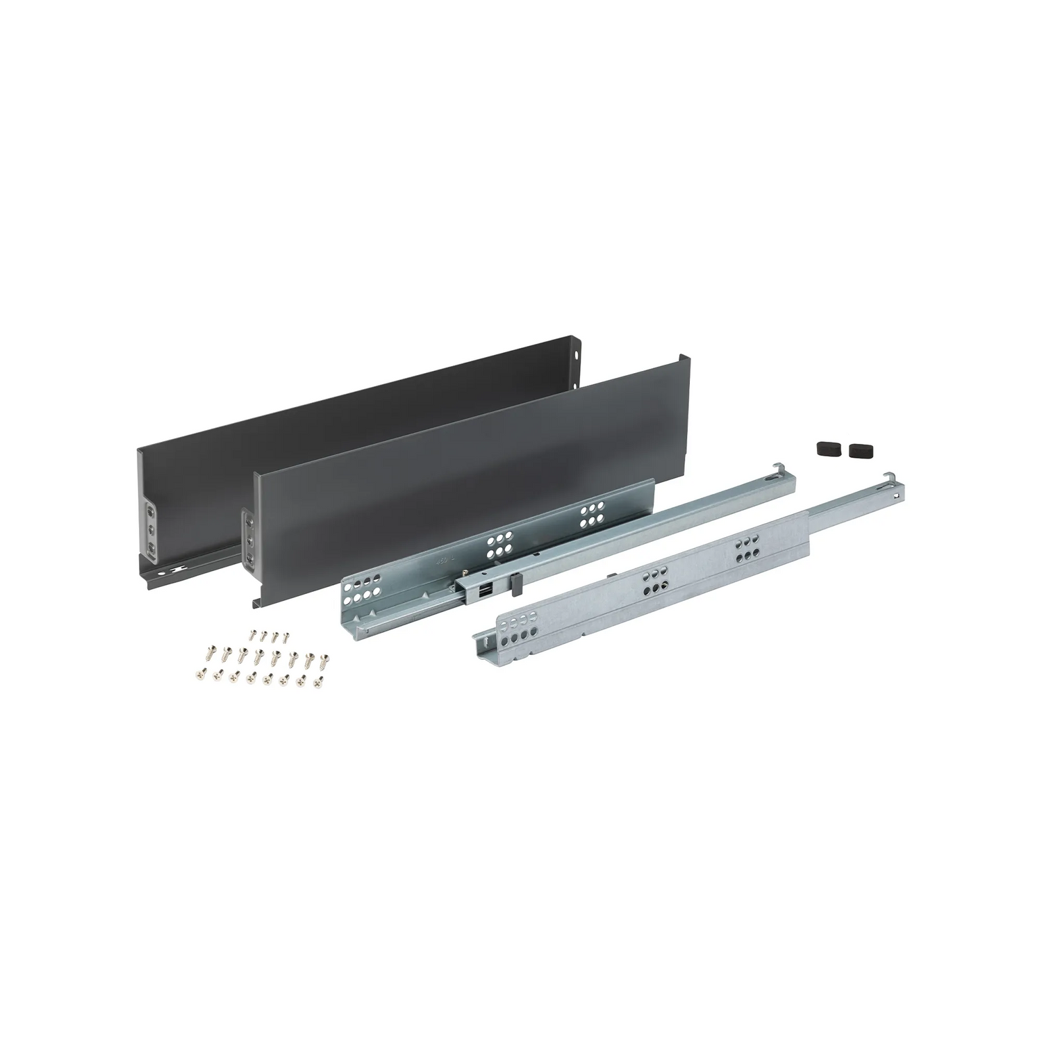 Ultra-Slim 122mm, Soft Close Full Side Drawer Runner System, D270-450m ...
