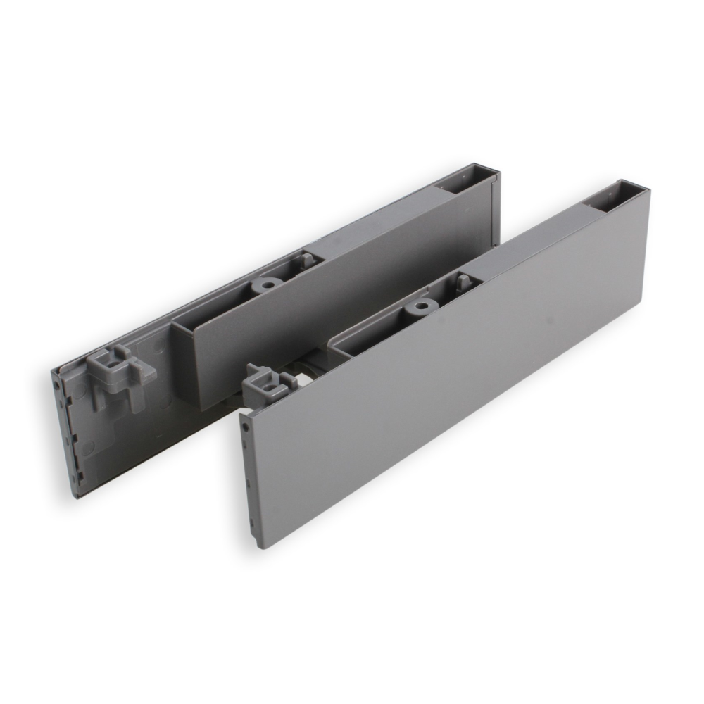 Twin Pro, Internal Front Clips for 238mm High Drawers, Dark Grey ...