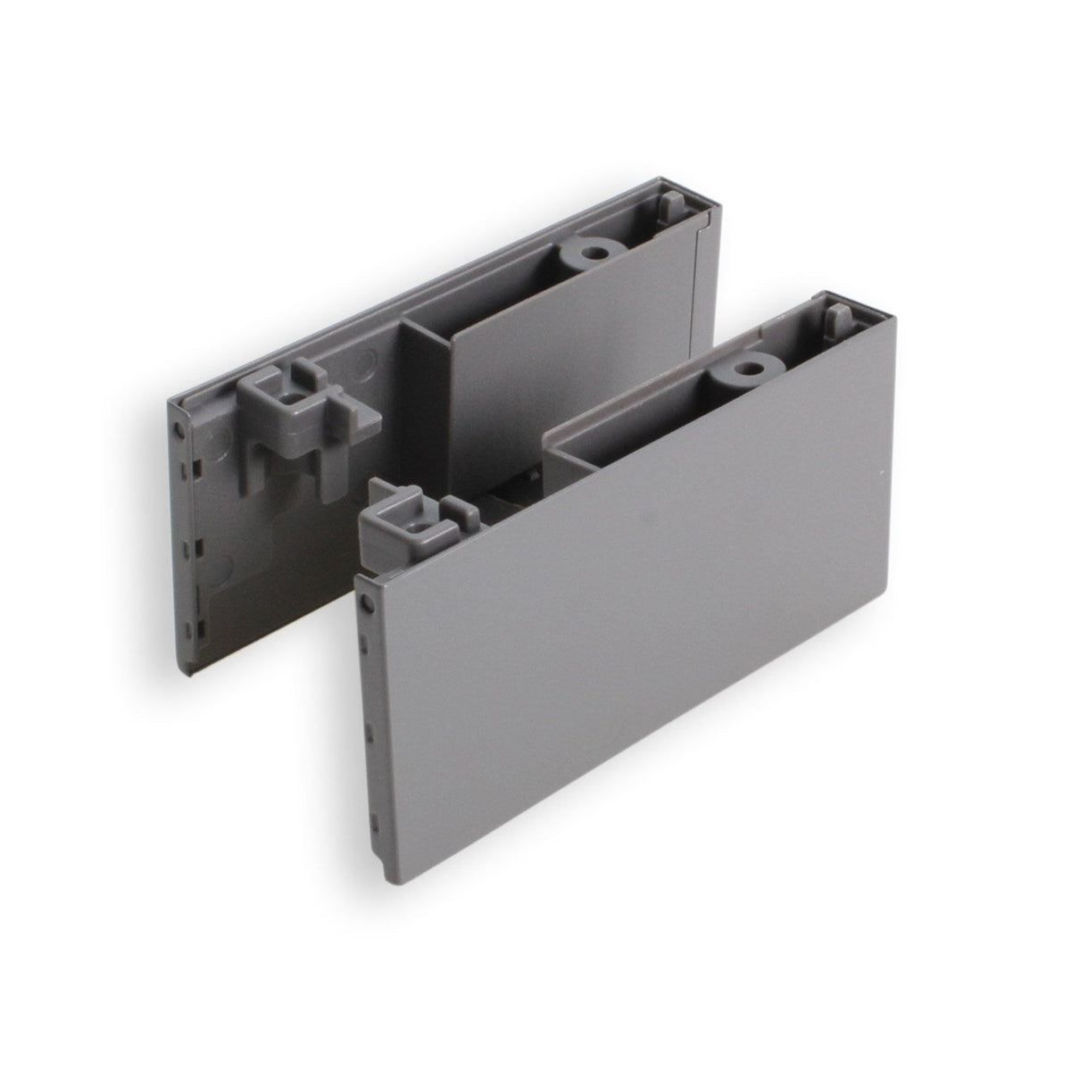 Twin Pro, Internal Front Clips for 126mm High Drawers, Dark Grey ...